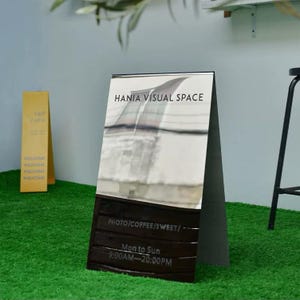 Custom A-frame Advertising Sign | Double-sided Metal Board | Outdoor ...