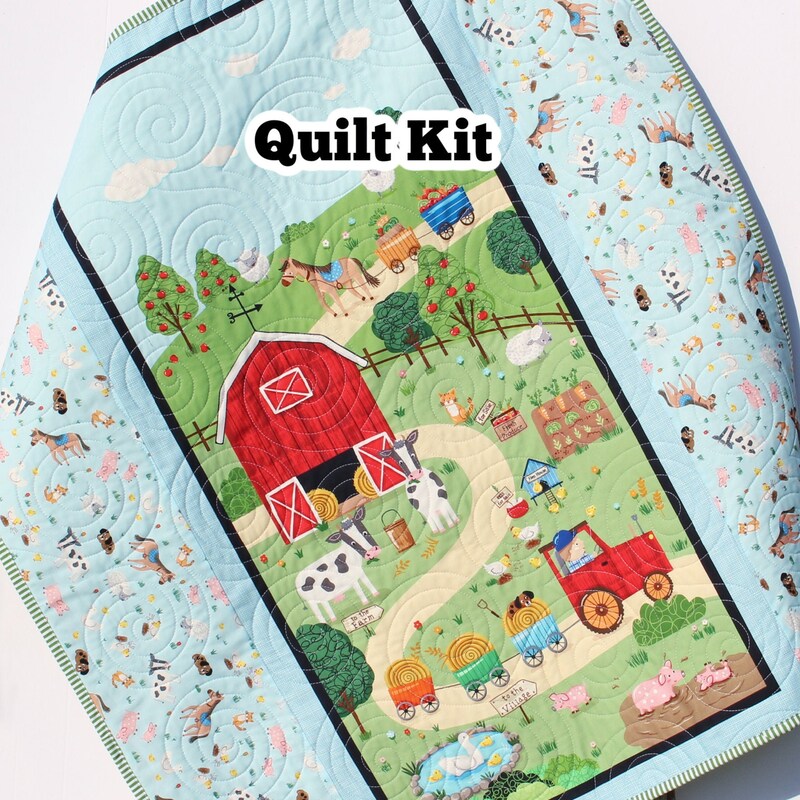 Farm Animals Quilt - Etsy