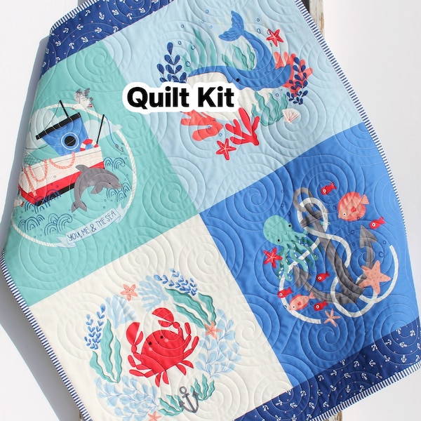 Ocean Quilt - Etsy
