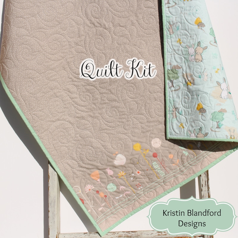 Baby Neutral Crib Quilt - Etsy