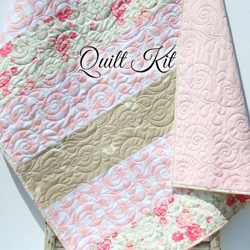 Precut Quilt for Baby Girl - Etsy