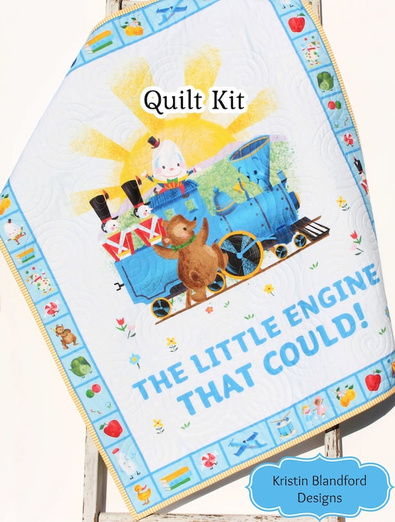 The Little Engine That Could Quilt Kit Panel Quick Easy Fun - Etsy