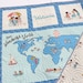Baby Quilt Kit Our Wonderful World Panel Quick Beginner Project Fabrics ...