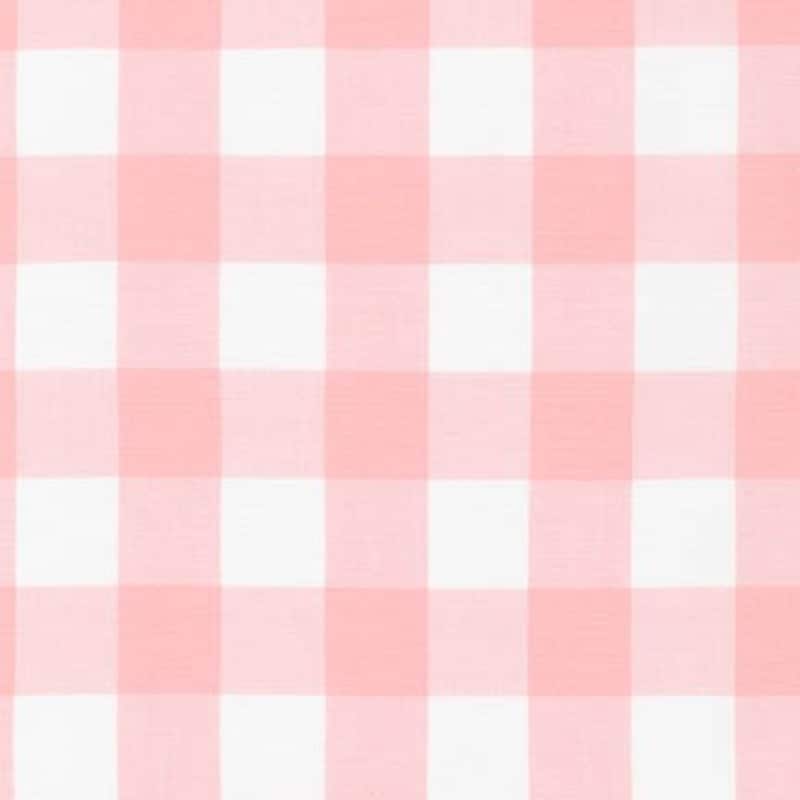Pink Gingham Fabric - Etsy