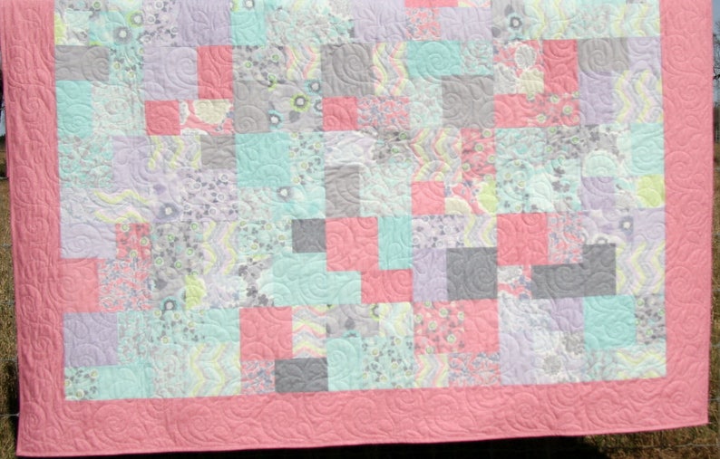 PDF Quilt Pattern, Layer Cake, Beginner, Simple Quick Easy, Instant ...