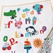 Alphabet Quilt Kit, Let's Play Abcs Baby Newborn Boy or Girl Animals ...