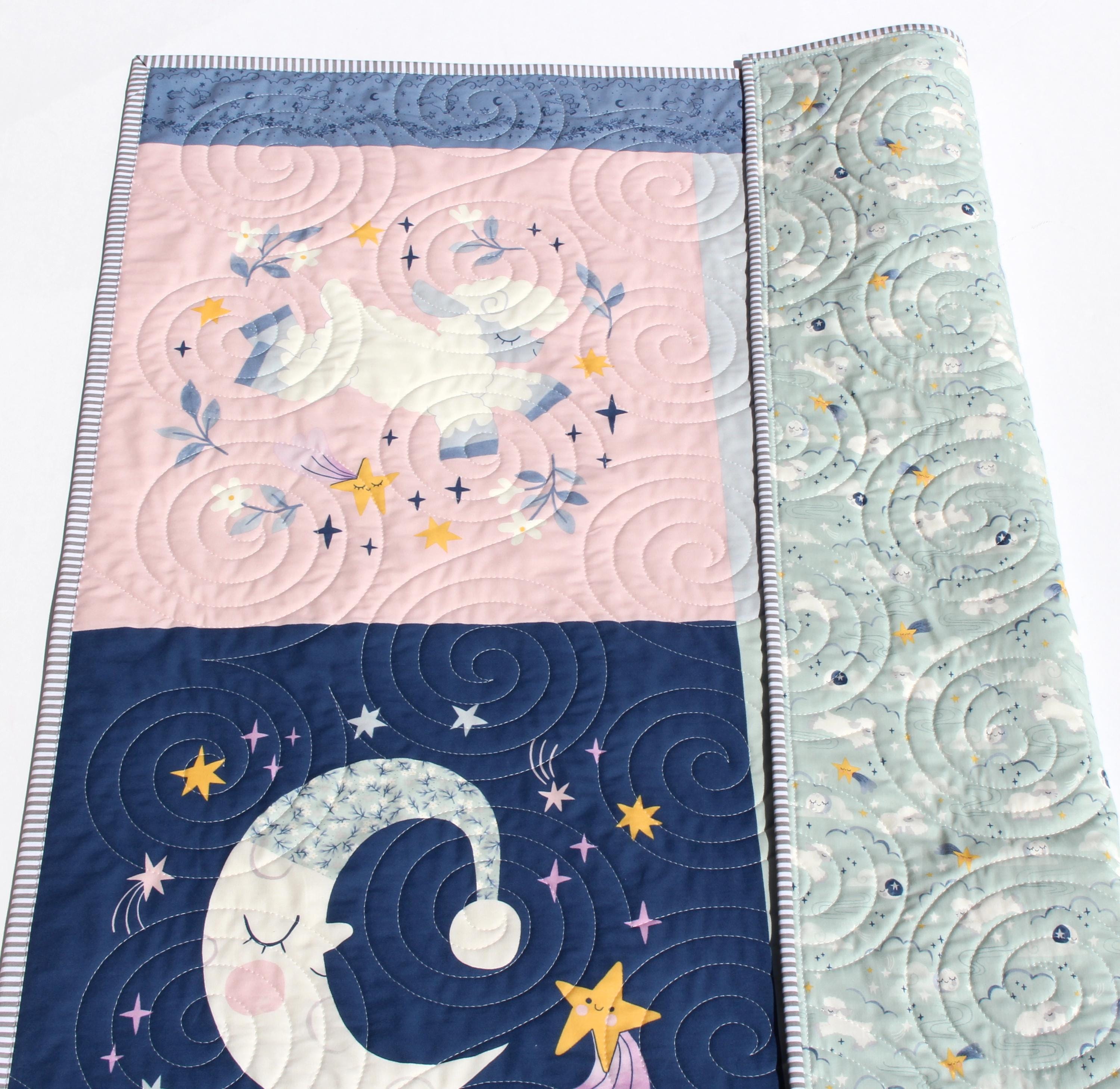Baby Panel Quilt Kit – Twinkle Little Star Nursery Quilt, Beginner ...