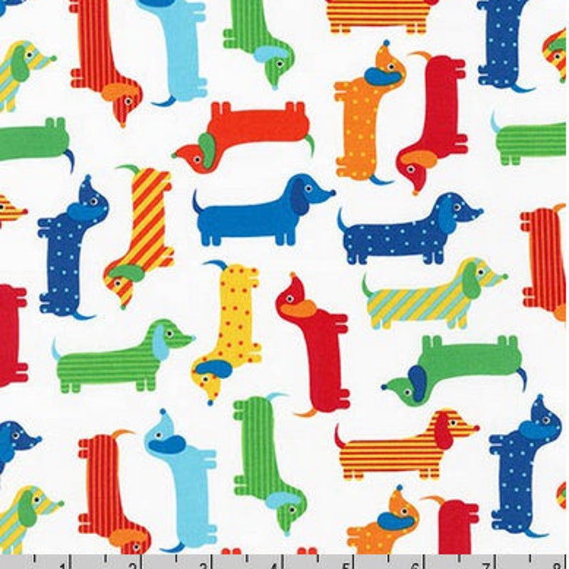 Dachshund Fabric - Etsy