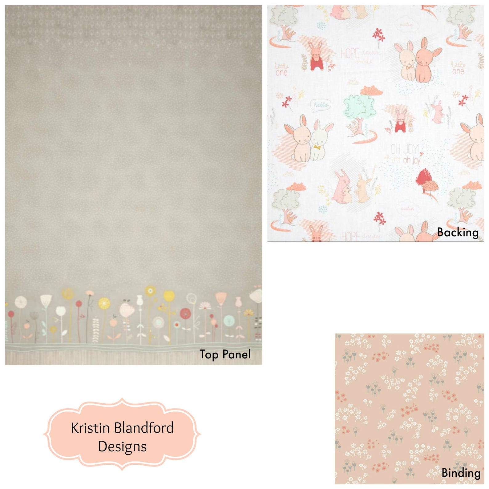 The Littlest Quilt Kit Wholecloth Cheater Panel Blanket - Etsy