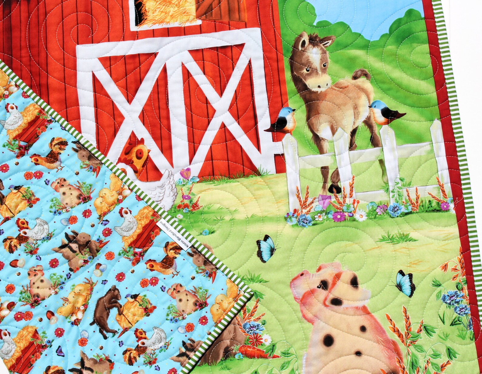Farm Quilt Kit Panel Quick Easy Fun Beginner Project - Etsy