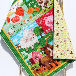 Farm Quilt Kit, Panel Quick Easy Fun, Quilting Projects, Beginner ...
