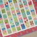 Quilt Pattern, Charmingly Sashed, Moda Charm Pack, Baby and Throw Size ...
