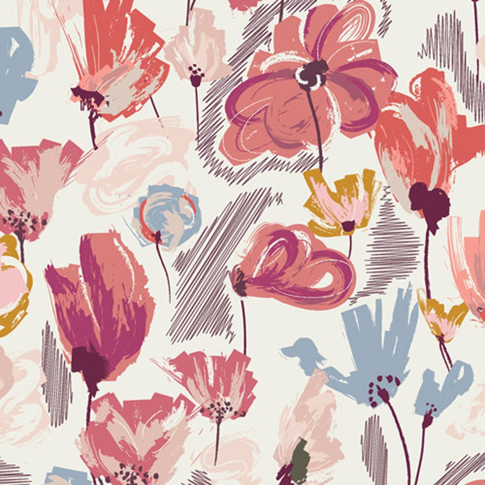 Rosewood Fat Quarter Half Yard and Yards Art Gallery Fabrics Swifting ...