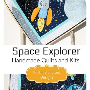 Space Explorer Quilt Kit Baby Blanket Project Planets Science - Etsy