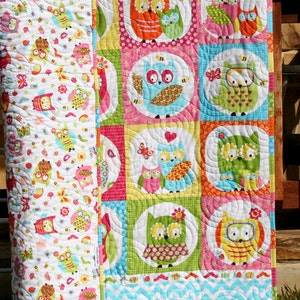 Owl Quilt Kit Girl Whoo Loves You Northcott Michele Scott - Etsy