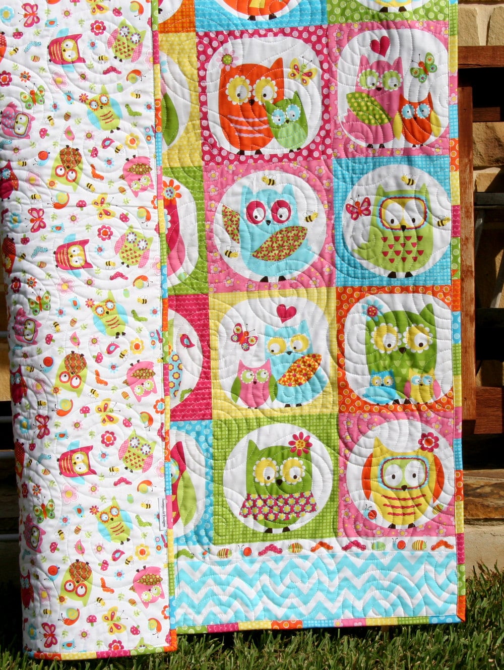 Owl Quilt Kit Girl Whoo Loves You Northcott Michele Scott - Etsy