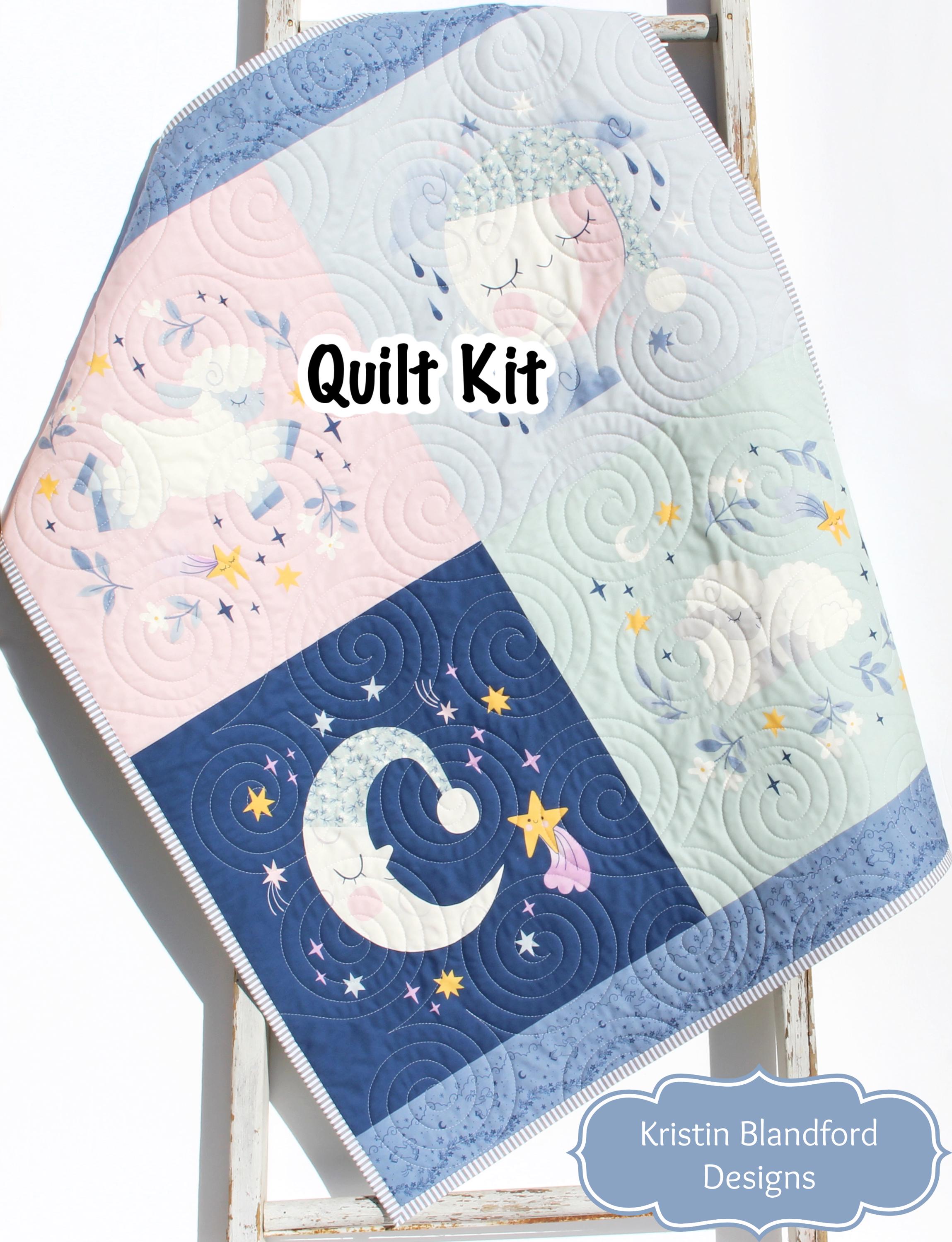 Baby Panel Quilt Kit – Twinkle Little Star Nursery Quilt, Beginner ...