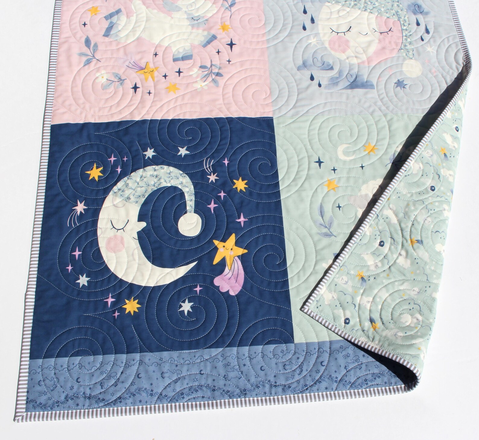 Baby Panel Quilt Kit – Twinkle Little Star Nursery Quilt, Beginner ...