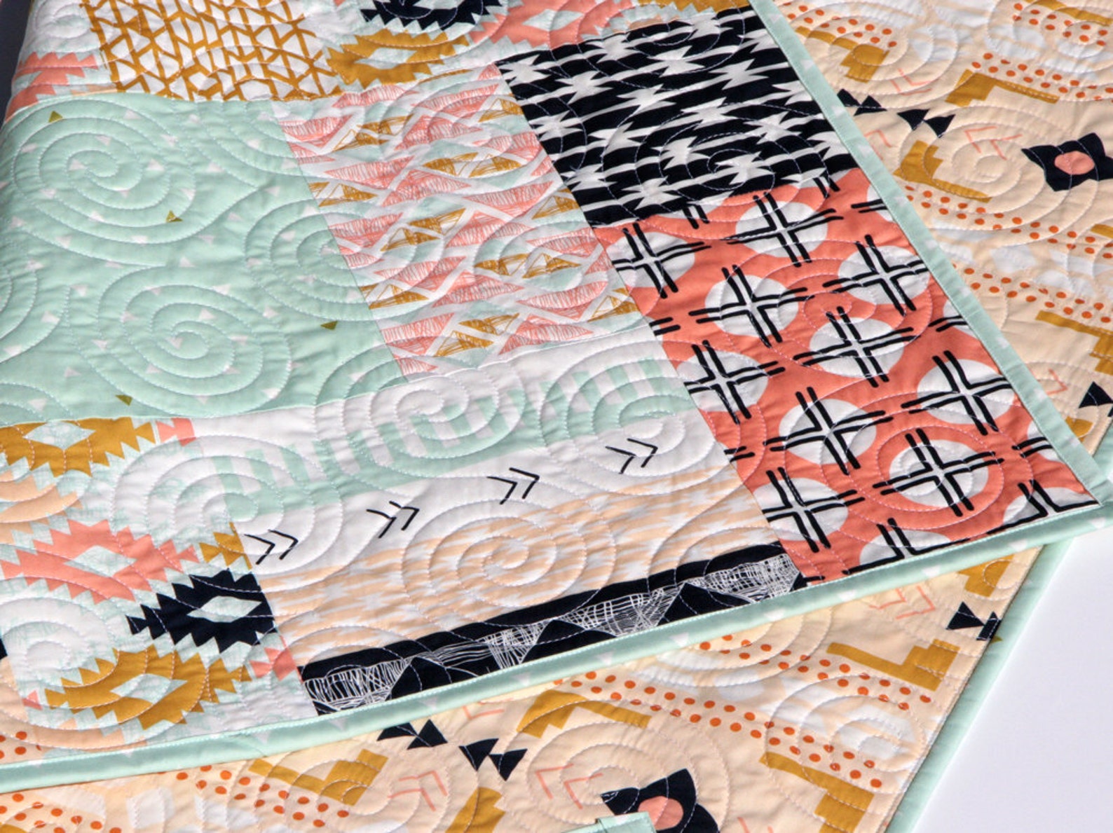 Arizona Quilt Kit Tribal Baby Bedding Blanket Project April | Etsy