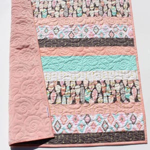 Striped Quilt Pattern Fun Easy Quick Simple Baby Toddler Lap Size ...