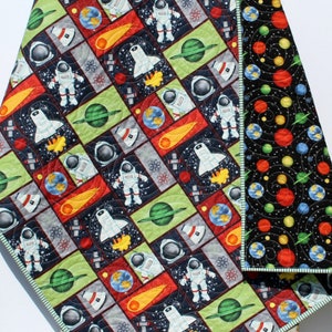 Space Quilt Kit for Kids – DIY Astronaut Blanket Kit – Outer Space Baby ...