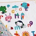 Alphabet Quilt Kit, Let's Play Abcs Baby Newborn Boy or Girl Animals ...