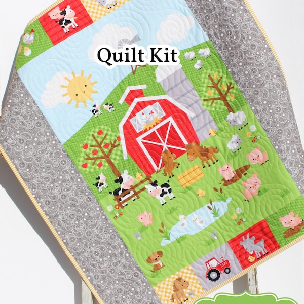 Farm Animals Quilt - Etsy