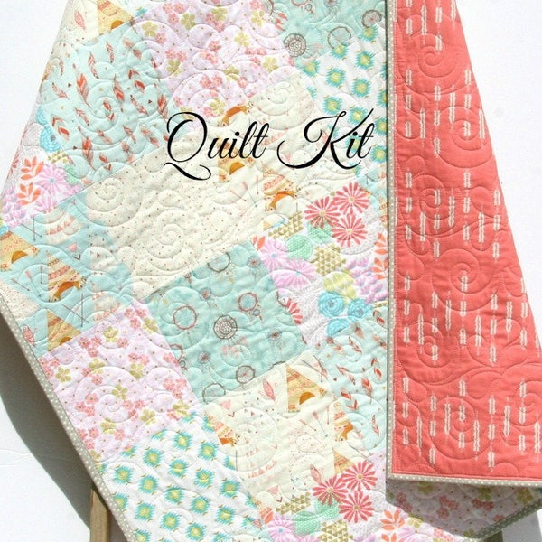 Throw Quilt Kit - Etsy