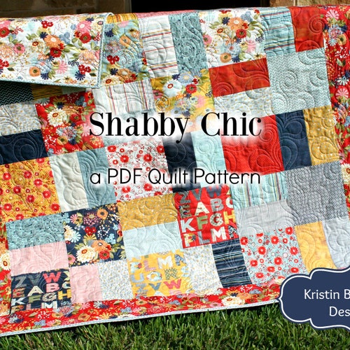 Quilt Pattern Charmingly Sashed Moda Charm Pack Baby and | Etsy