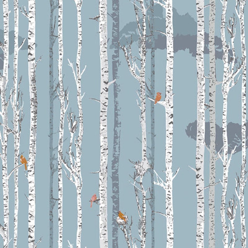 Birch Tree Quilt - Etsy