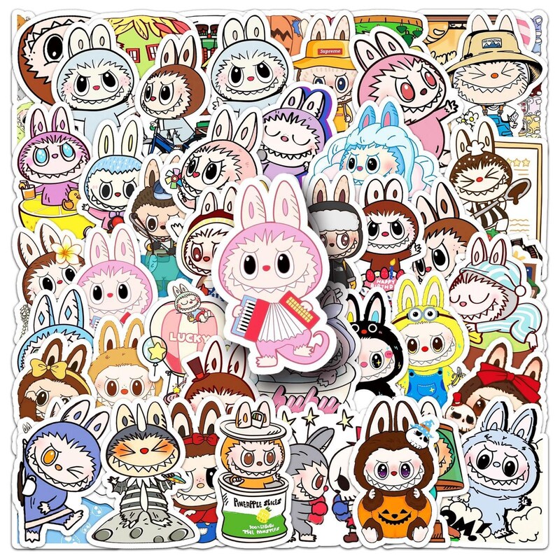 Cute Labubu Decals - Etsy