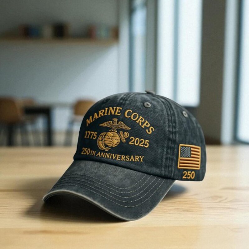 Usmc 250th Anniversary Hats - Etsy
