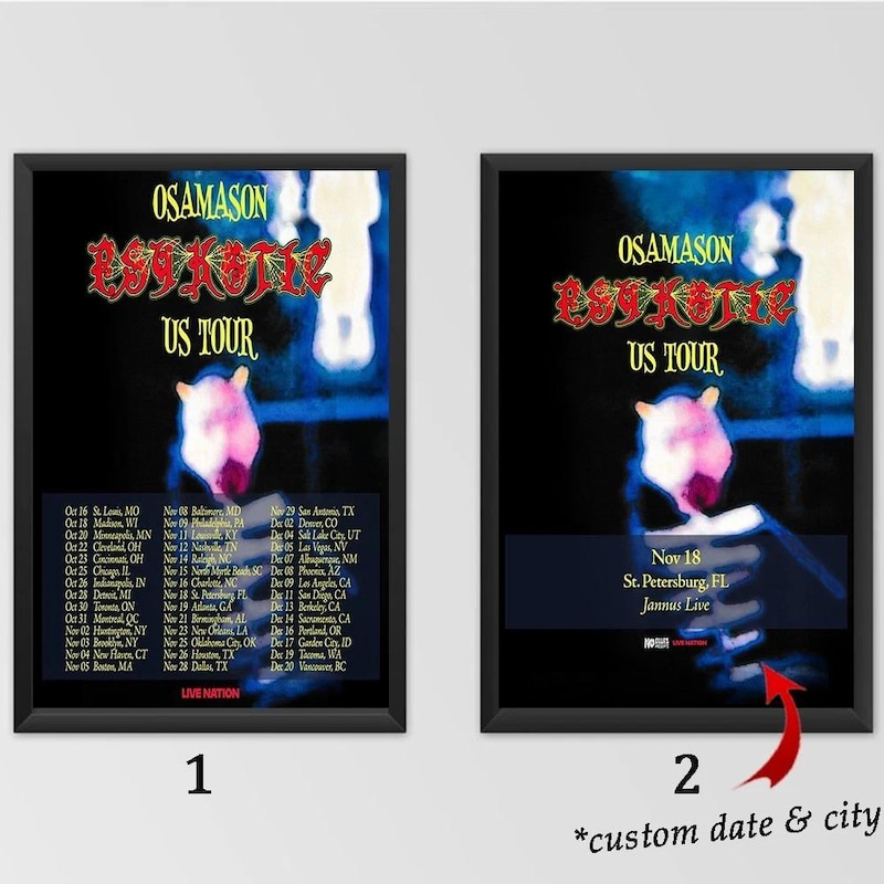 Osamason Poster - Etsy