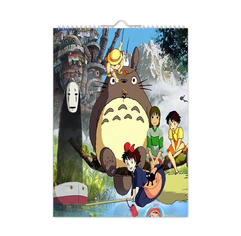 Studio Anime 2026 Grid Wall Calendar, Japanese Movie 2026 Wall Calendar ...