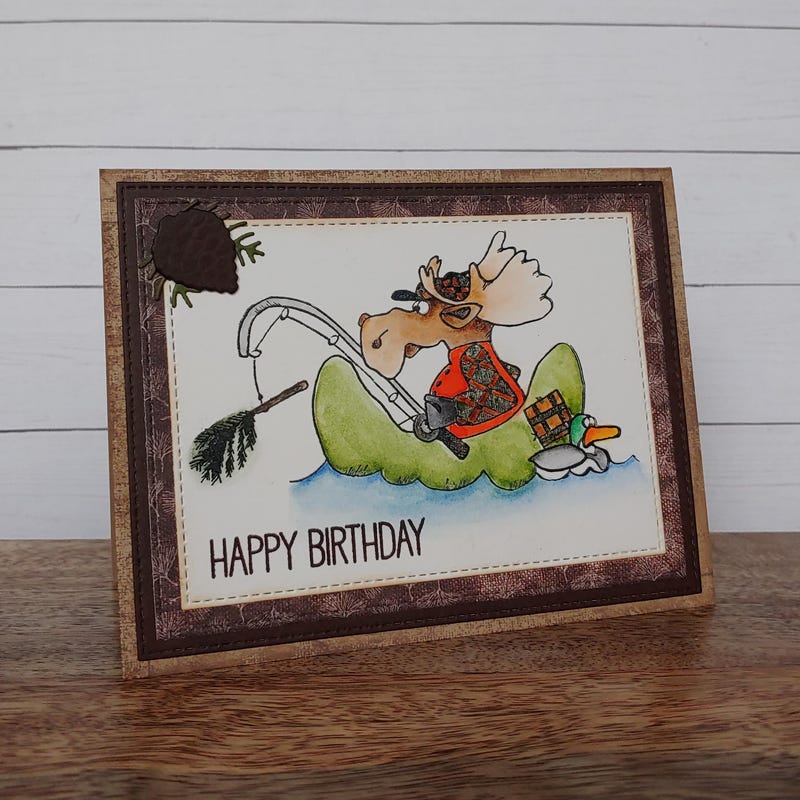 Rustic Birthday Card - Etsy