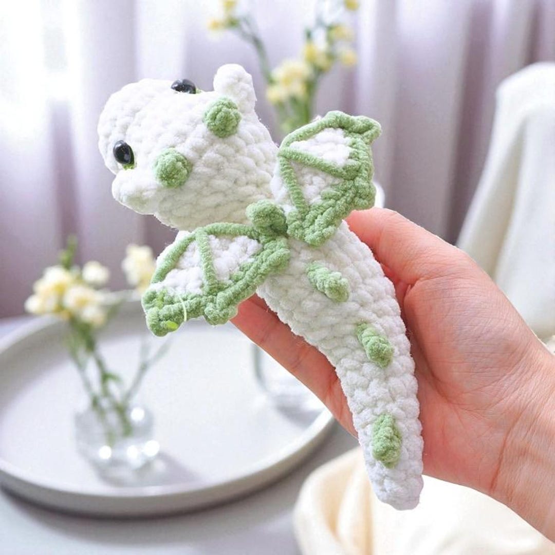 Mini Dragon Crochet Pattern: Amigurumi Plush Toy (PDF) - Etsy