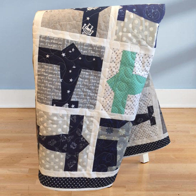 CUSTOM Airplane Baby Quilt, Boy, Organic, Personalized, Baby Quilt ...