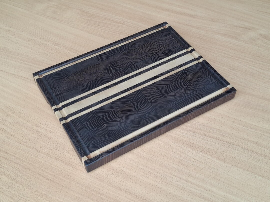 Handmade End Grain Cutting Board: Hardwood Butcher Block - Thermo Ash ...