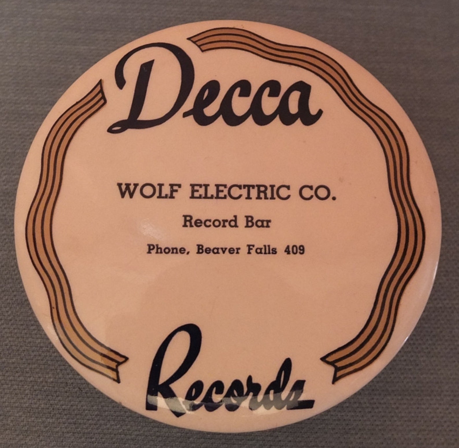 Decca Records Phonograph Record Cleaner Advertising - Etsy