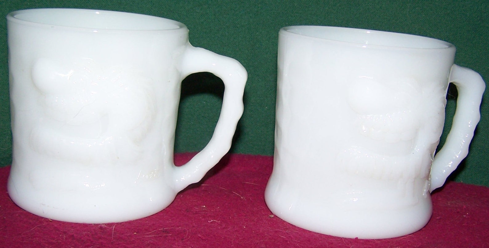 BC Comics Grog Milk Glass Coffee Mugs 2 Johnny Hart | Etsy