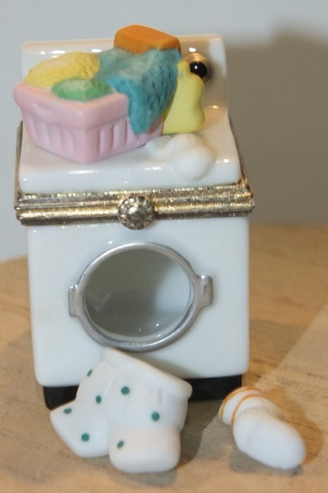 PHB Washing Machine Trinket Box With Sock & Underwear Trinkets Midwest ...