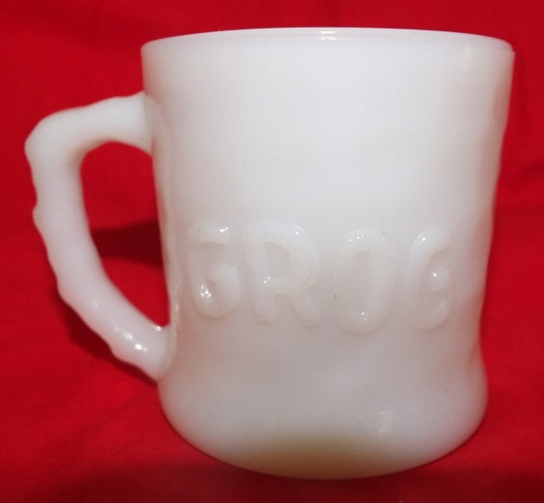 BC Comics Grog Milk Glass Coffee Mugs 2 Johnny Hart | Etsy