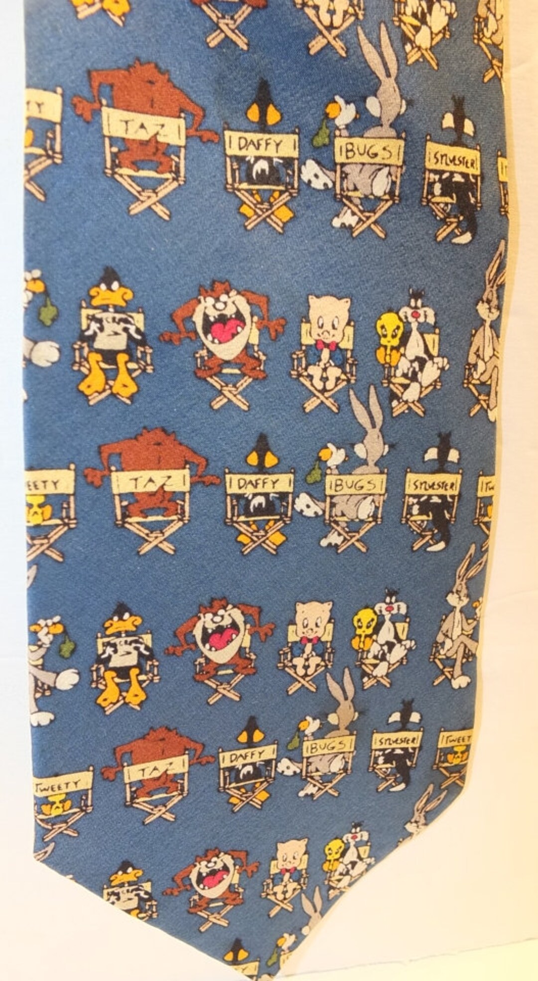 Looney Tunes Characters Necktie Warner Bros. 1995 - Etsy