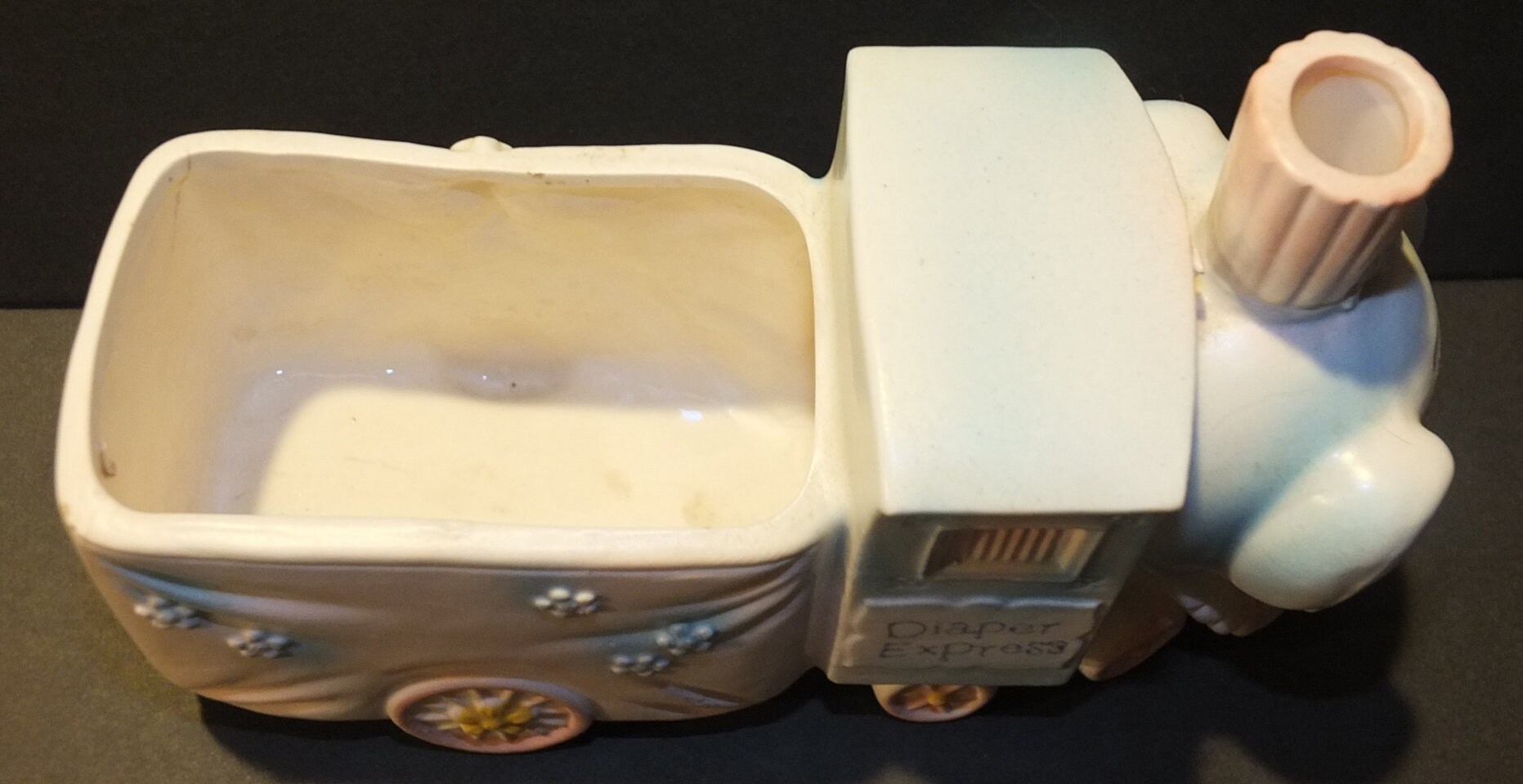 Floral & Garden Crafts Home & Hobby Napco Elephant Diaper Express Train ...