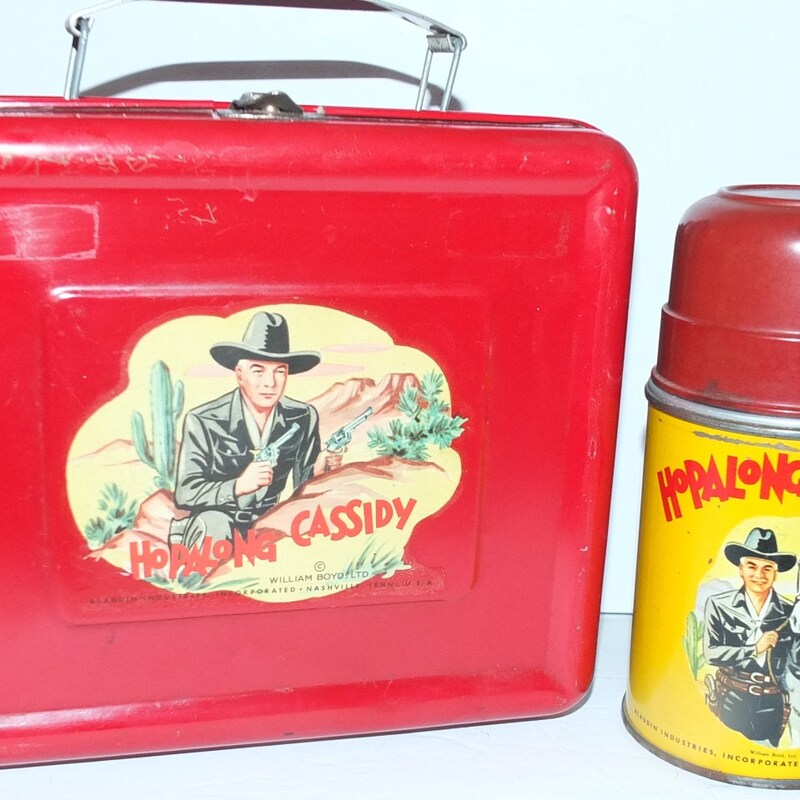 1950s Lunch Box - Etsy