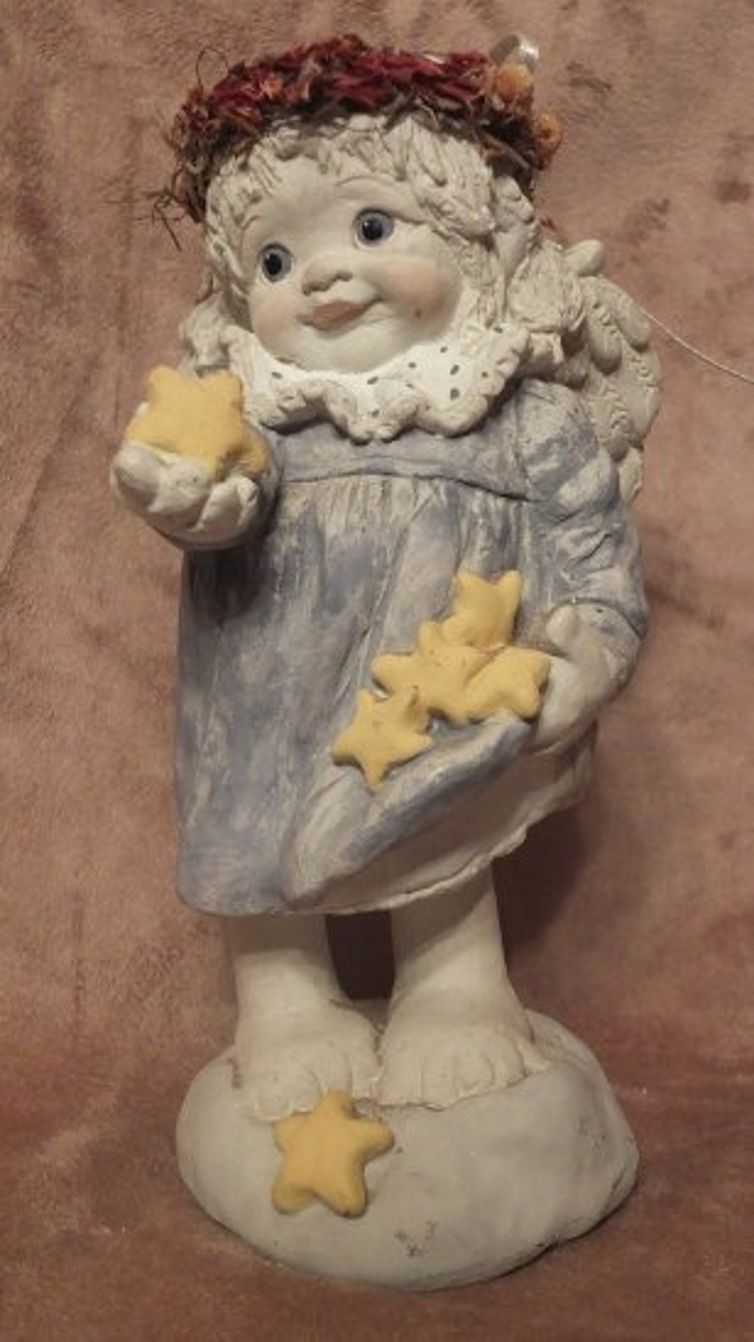 1995 Dreamsicle Angel Holding A Star Figurine - Etsy