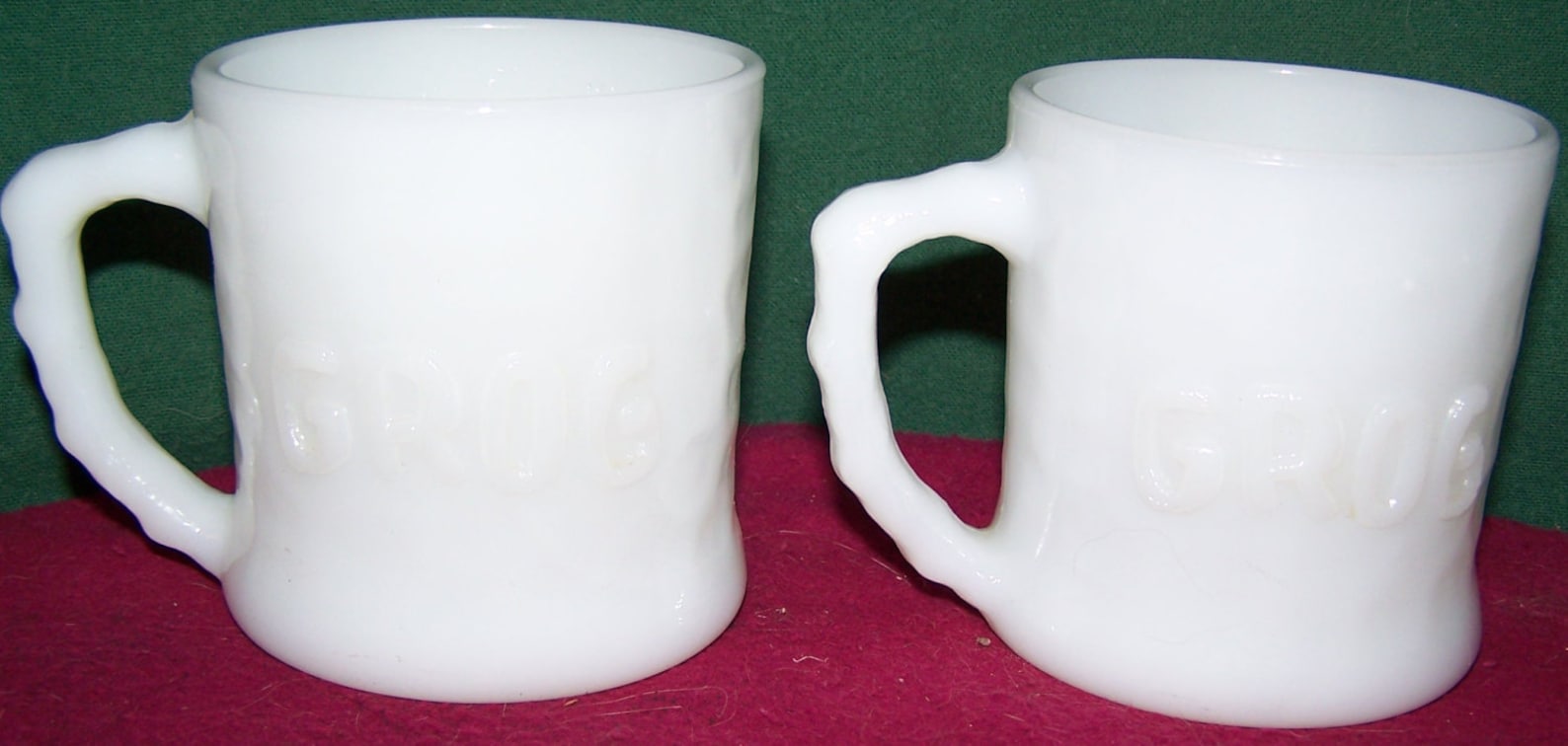 BC Comics Grog Milk Glass Coffee Mugs (2) - Johnny Hart - Etsy