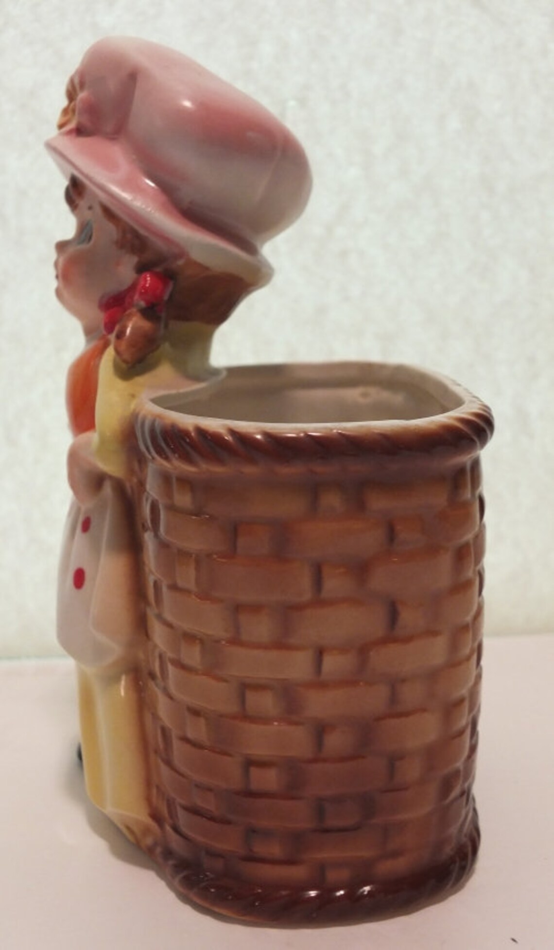 Vintage Girl Planter - Etsy