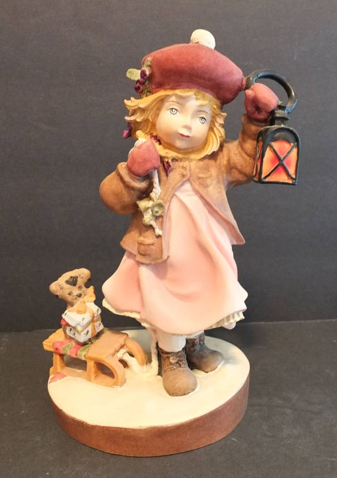 Dolfi Original Lisi Martin Lantern Girl Figurine Pictura Graphics Dolfi ...