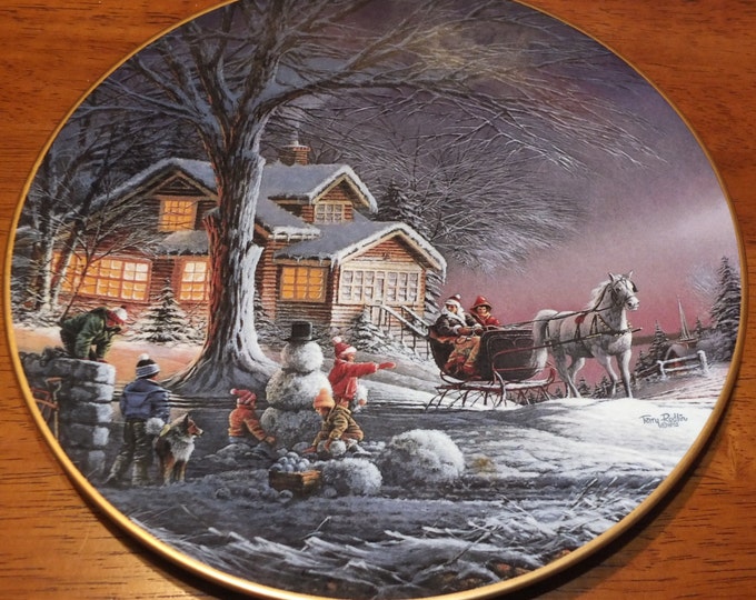Winter Wonderland - Terry Redlin Plate - Etsy